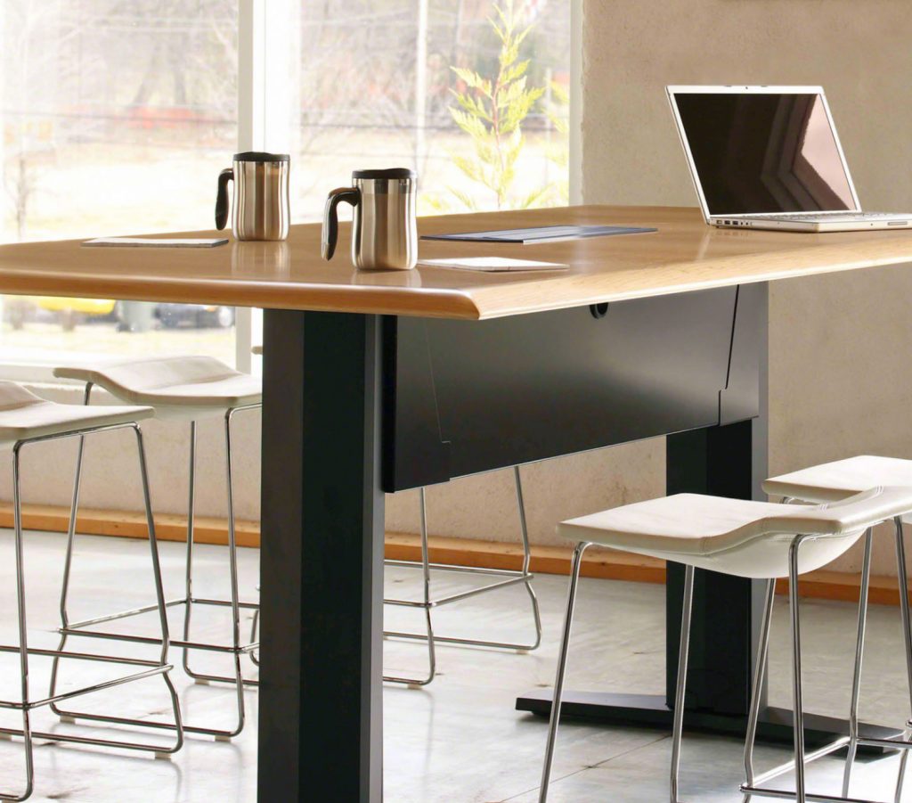 E-Table 2 Conference Table With Power Integration | Coalesse