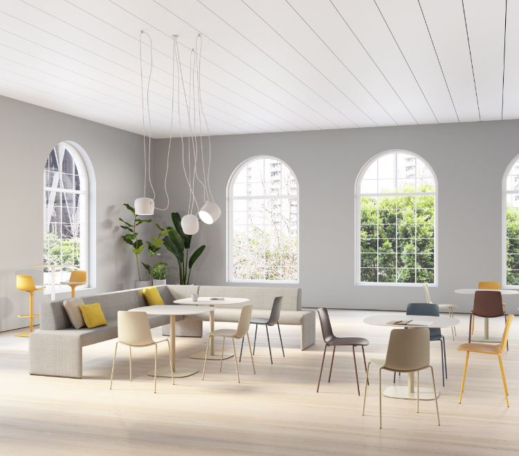 Enea Lottus Designer Dining Tables | Coalesse