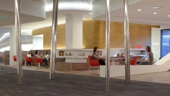 Corporate Dining Facility Cafeteria Design Meeting Room CITIES Meine